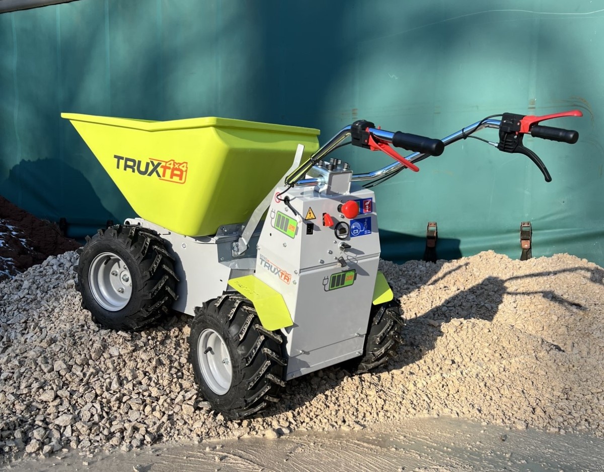 Truxta EB300P elektrische mini-dumper, 4x2 - Velco Huissen