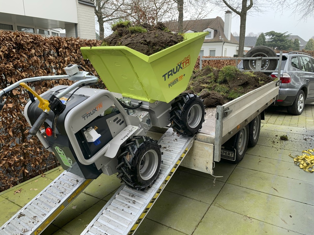 Truxta EB500PPTP mini dumper - Velco Huissen