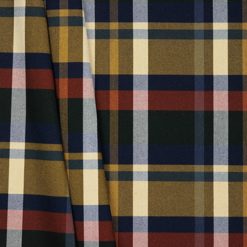 Schotse Ruit / Tartan Check Stretch | Stoffen Online - Stoffen Online