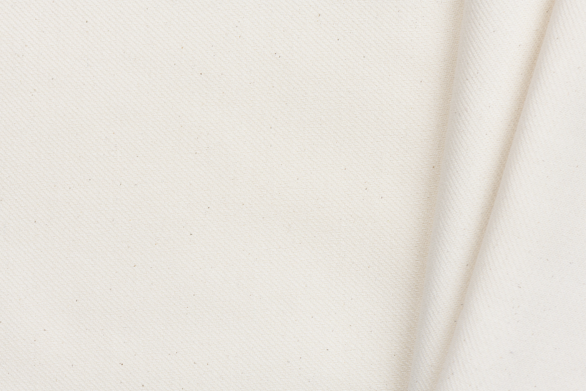 Ruwdoek keper ongebleekte katoen met keperbinding | Stoffen Online ...