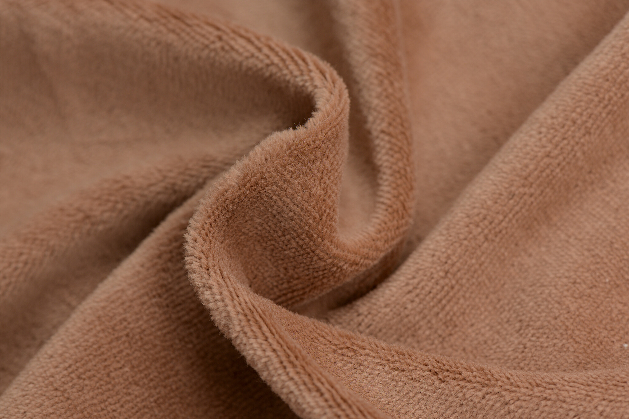 Nicky velours perzik bij Stoffen Online, de stoffenwinkel - Stoffen Online