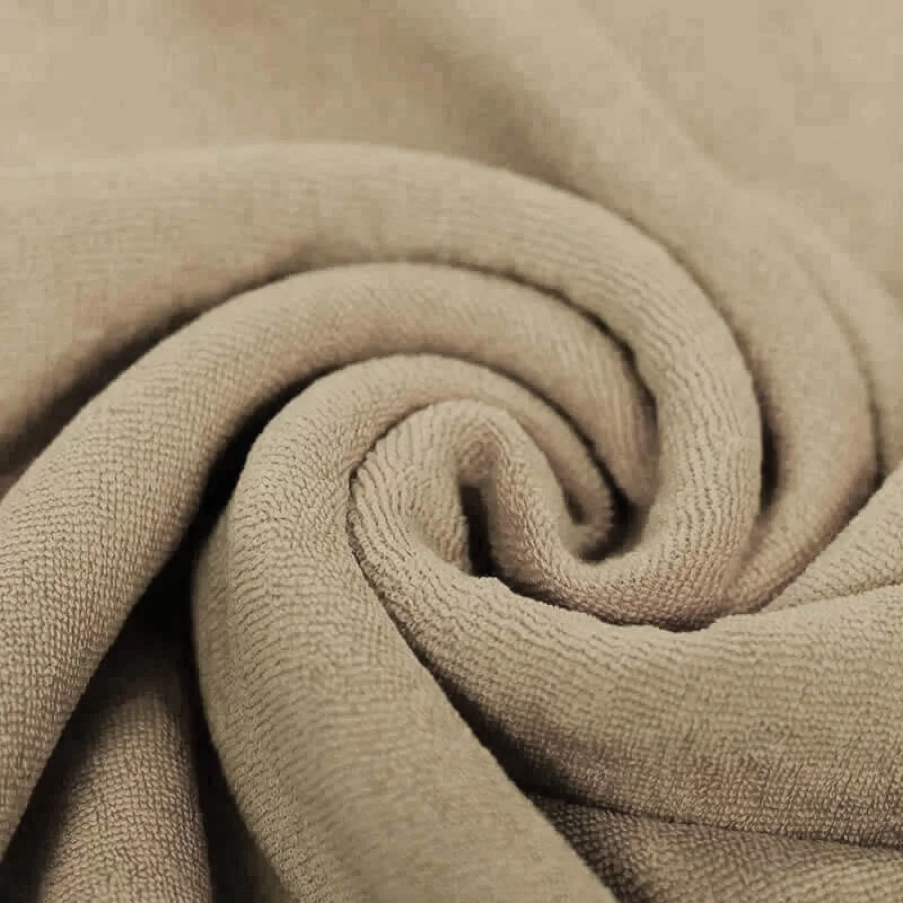 Stretch Badstof Donker Beige – Zacht, Rekbaar & Comfortabel - Stoffen ...