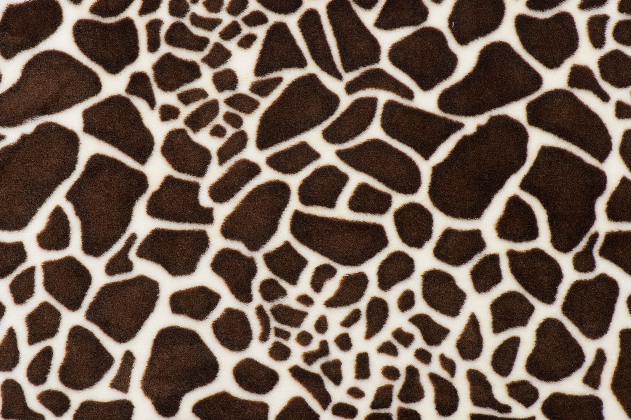 Giraffe Print Wellness Fleece Stof - Zacht & Uniek | Stoffen Online ...