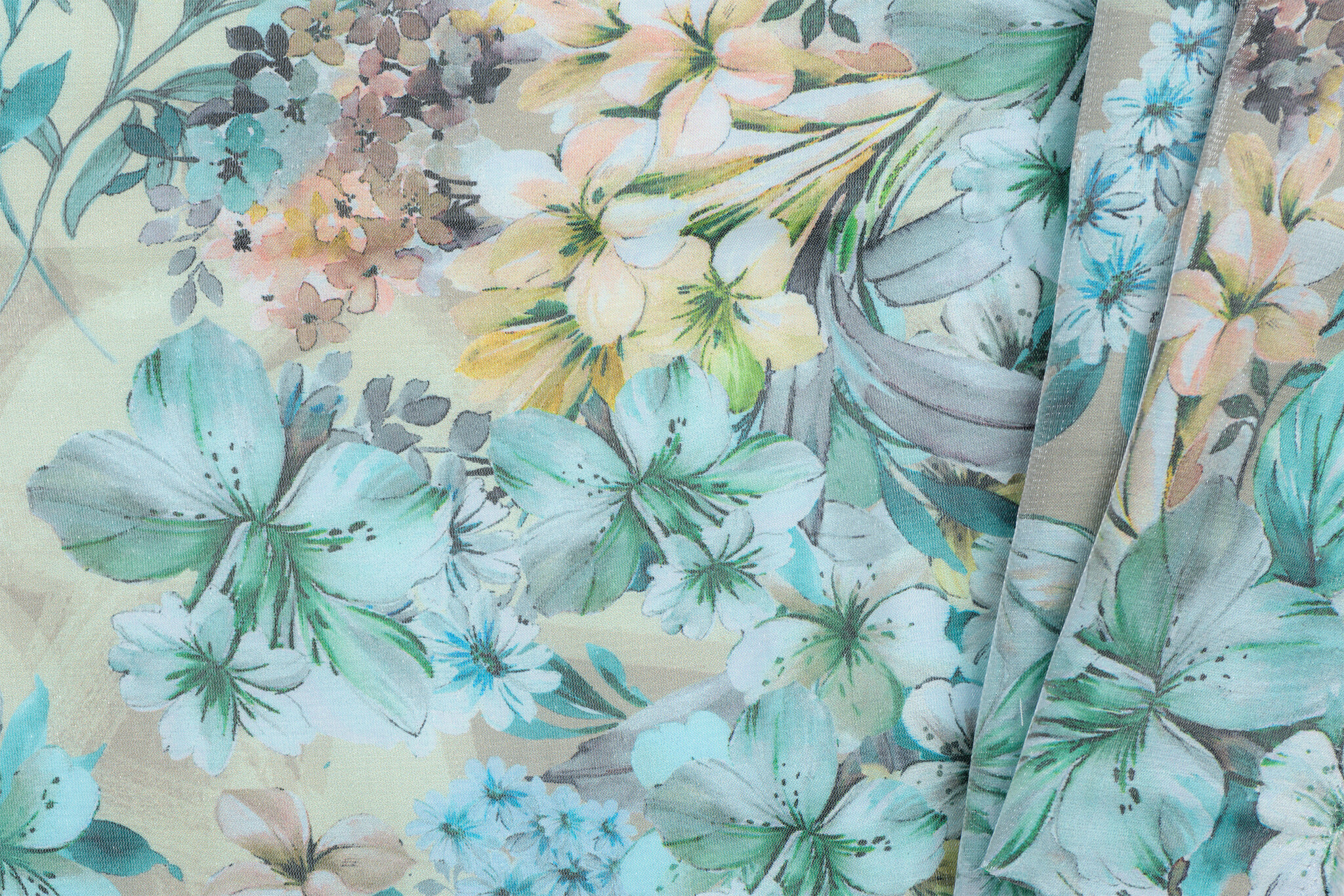 Shinio Floral Treasure - Creëer Unieke Creaties met deze Stof - Stoffen ...