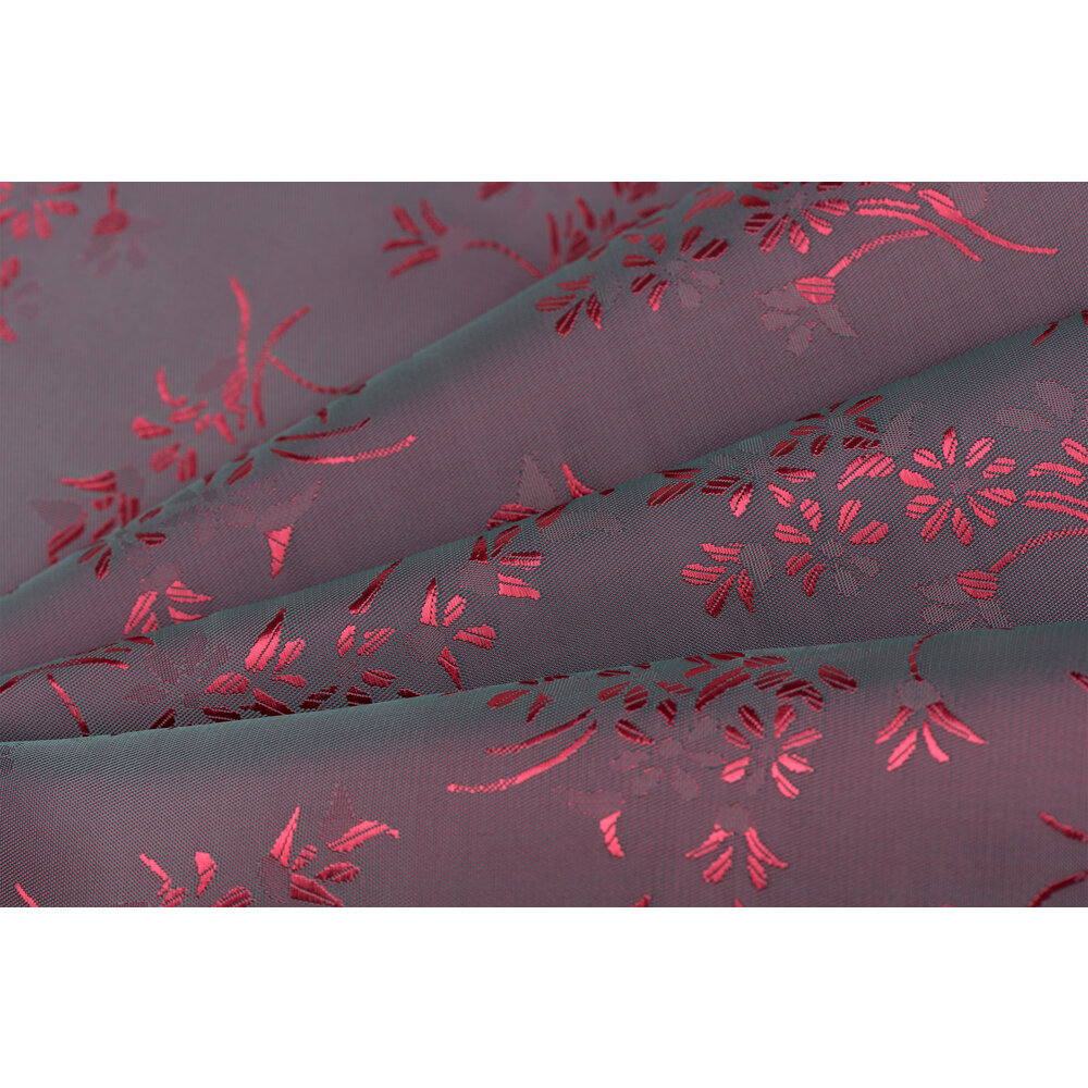 Jacquard Voeringstof Bloemen - Stijlvol voor Kleding & Decoratie ...