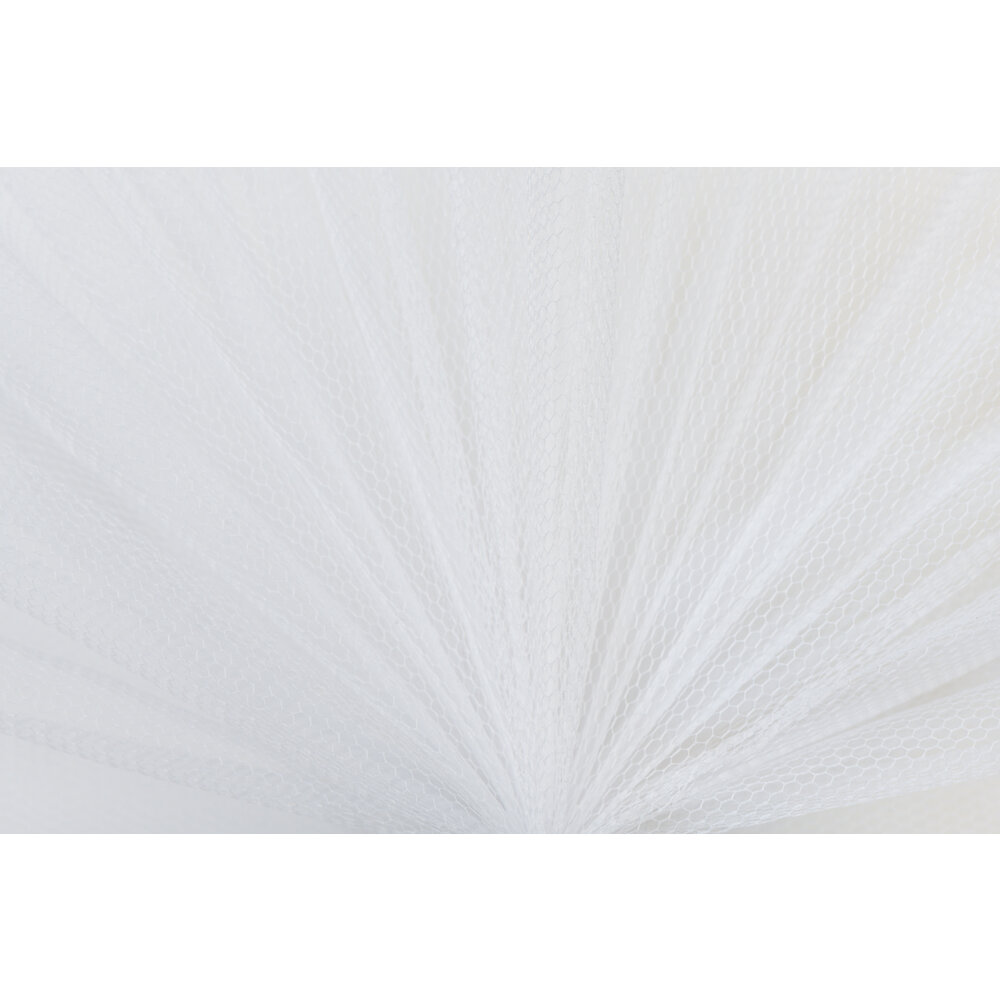 Tule Stof Wit – Stevig, Vormvast & Creatief Toepasbaar - Stoffen Online