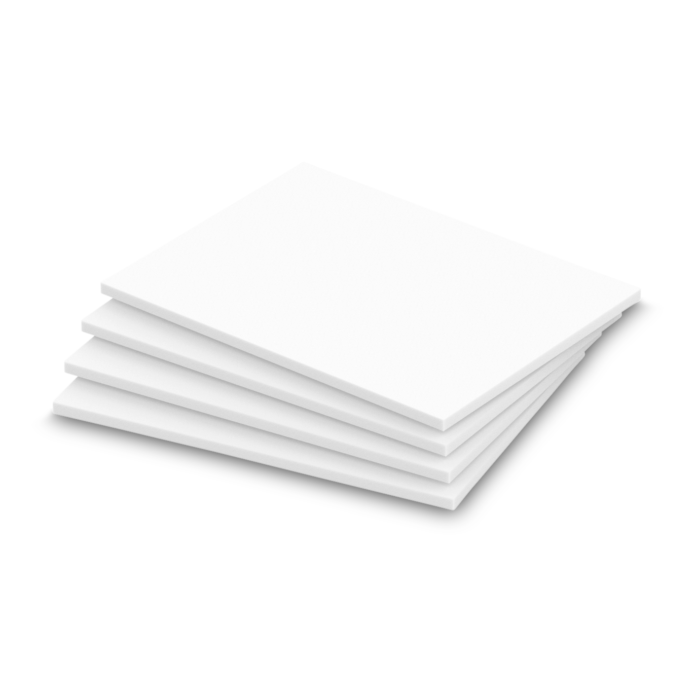 Geschuimd PVC Forex wit 10mm - Panelzz