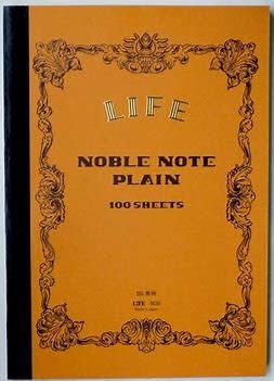 LIFE CO.,LTD. - NOBLE NOTE A5 PLAIN - JPT EUROPE LTD T/A JP BOOKS