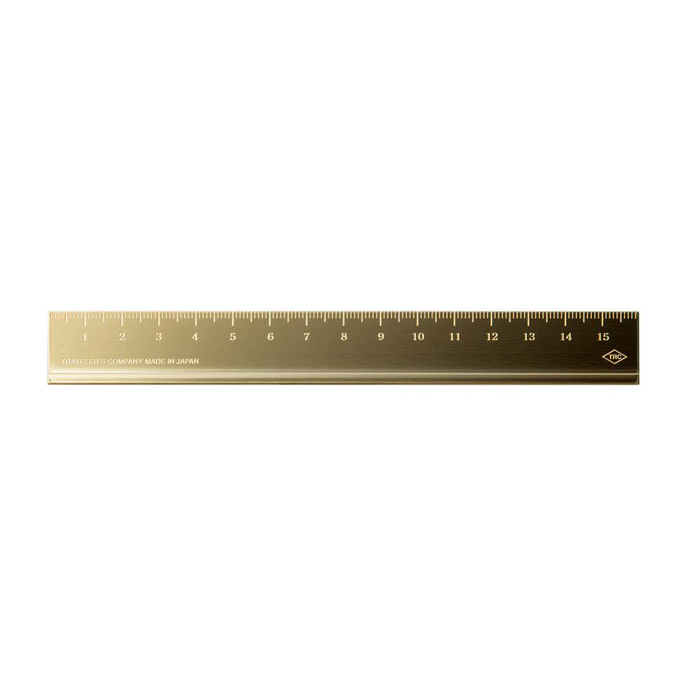 Traveler's Company - BRASS RULER - JPT EUROPE LTD T/A JP BOOKS