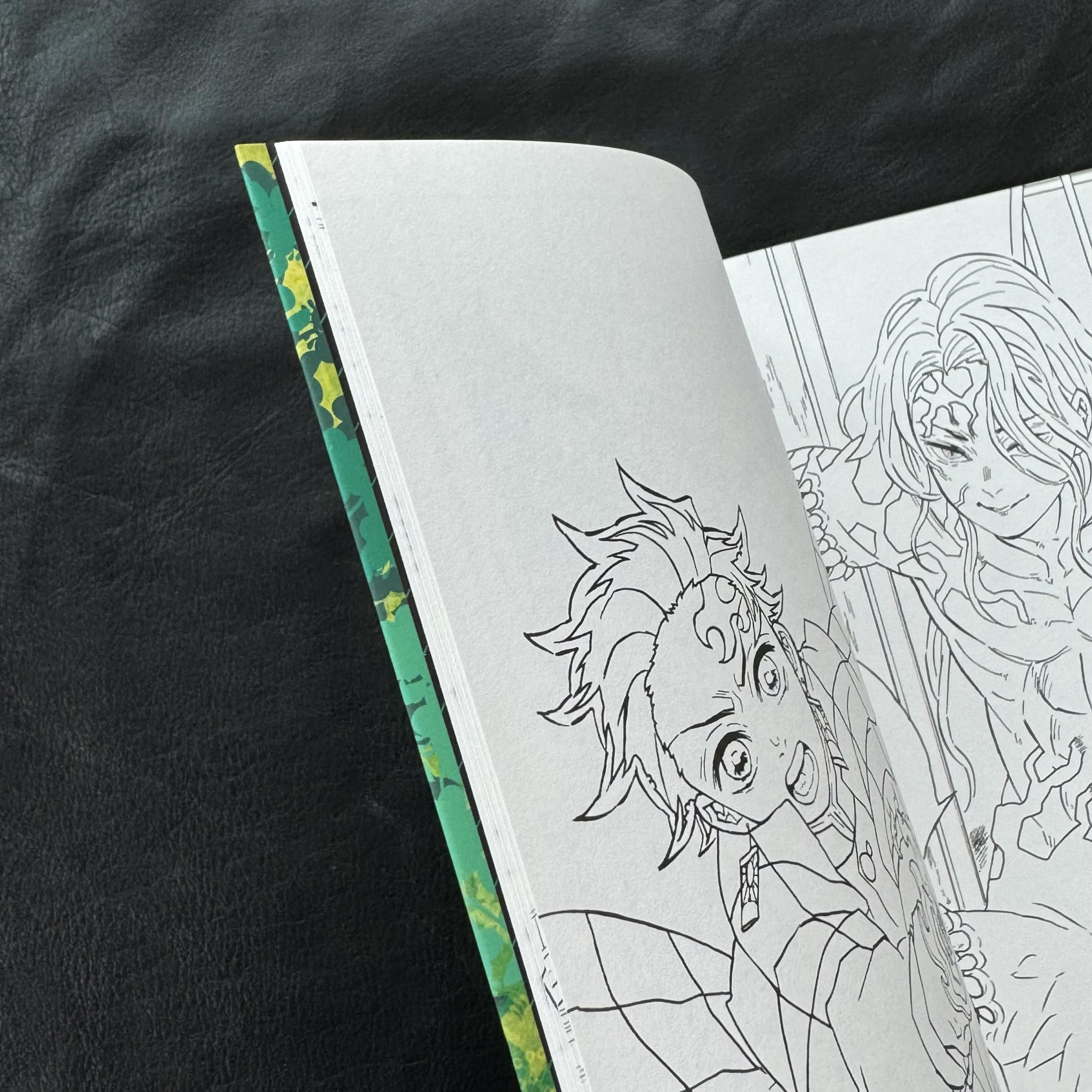 [Artbook] Demon Slayer Drawing Book - GREEN - - JPT EUROPE LTD T/A JP BOOKS