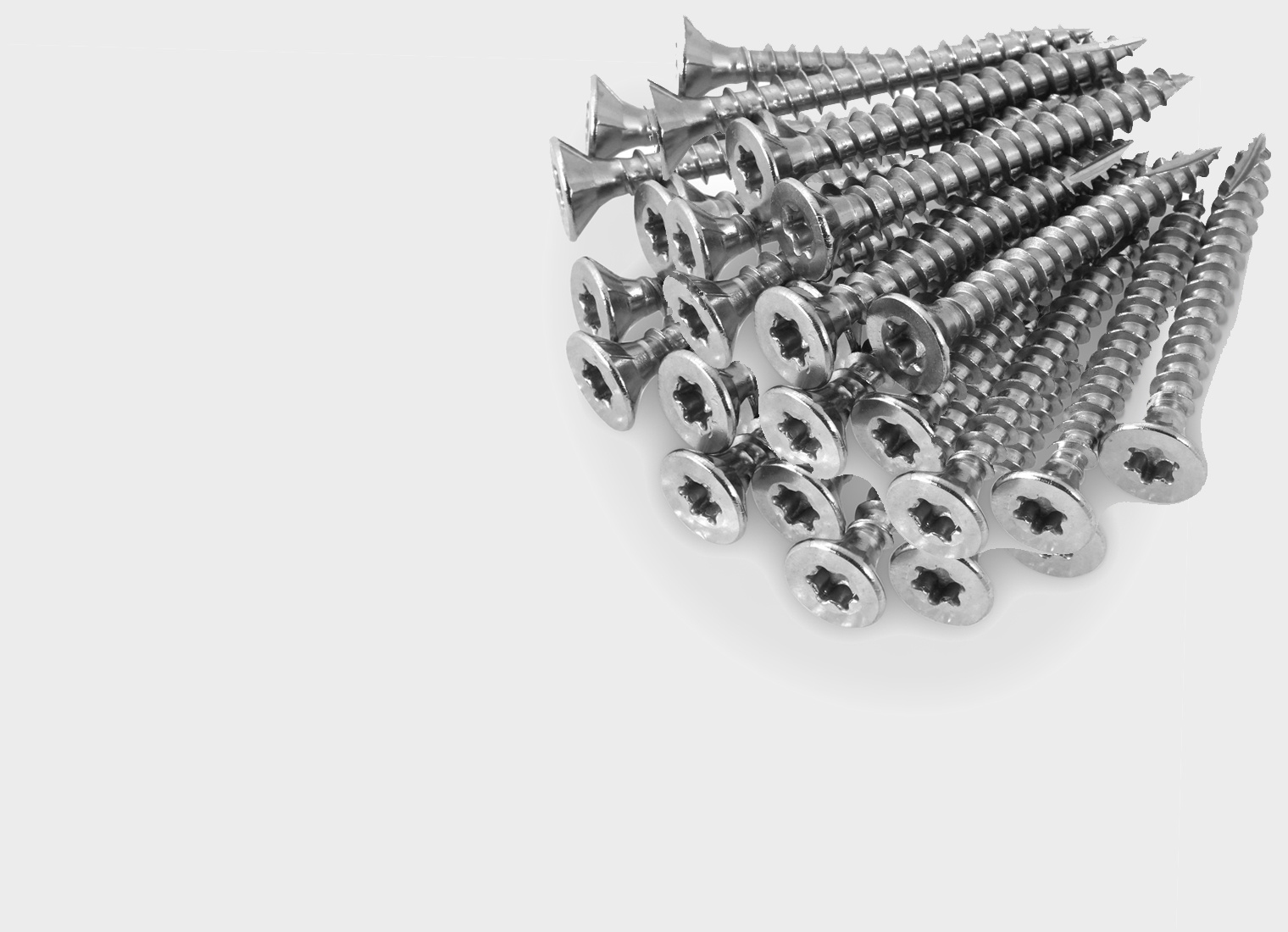 RVS schroeven - alle (torx) schroeven van gehard roestvast staal