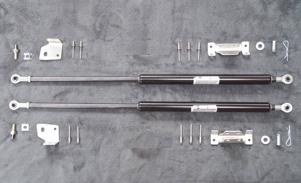 VW T5 reinforced gas pressure damper for back door 700- 1500 N - GTV-VAN