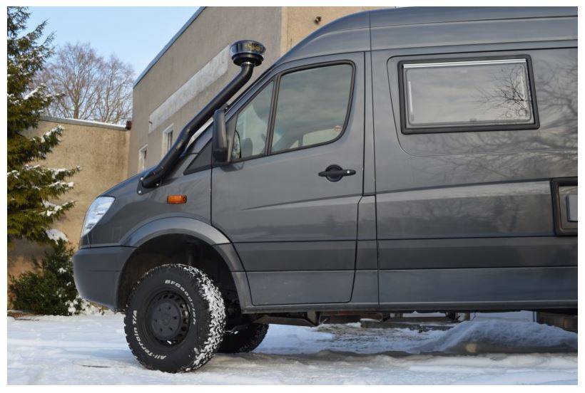 Aluminium Schnorchel Mercedes Sprinter NCV 3 2006–2018 (W 906) und VW ...