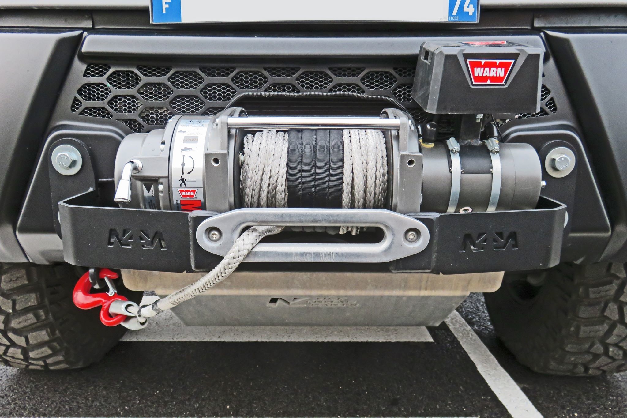 Winchplate mounting kit for Sprinter 907 - GTV-VAN