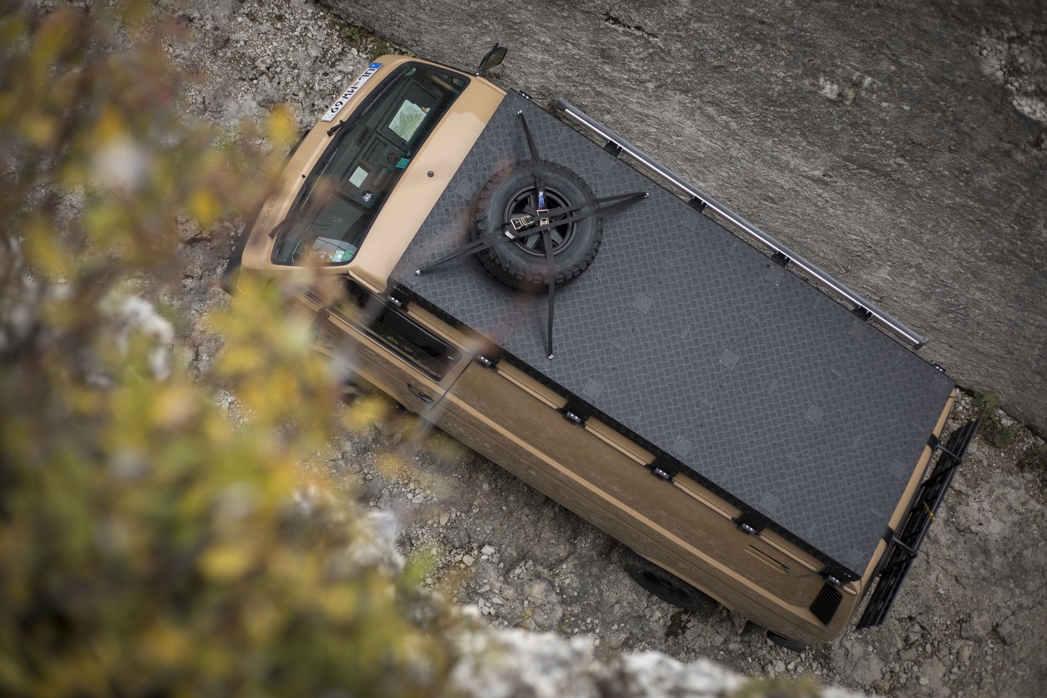 GTV-GMB VW T3 modular roof rack system (4 modules) - complete kit blac ...