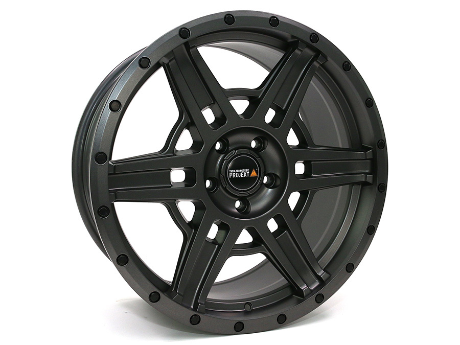 TWIN-MONOTUBE-PROJEKT-AT5 (All Terrain) rim 8JX17H2 ET40 5x120 GRANIT ...