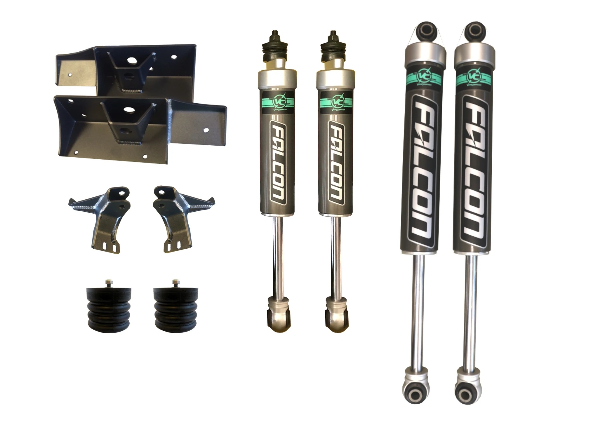 STAGE 1 KIT DE SUSPENSION pour SPRINTER 4X4 907/VS30 (roues jumelées a ...