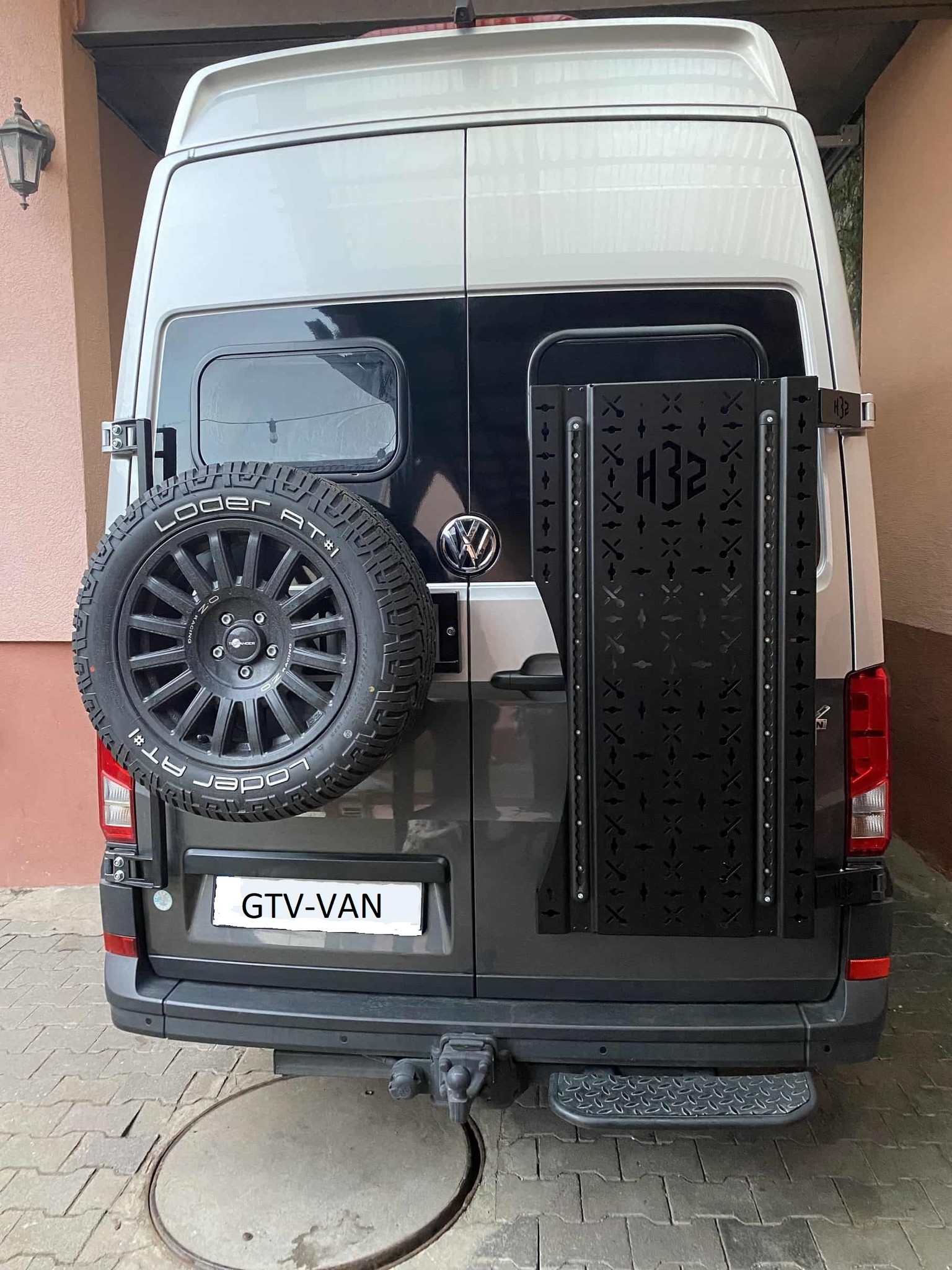 Support universel flexible pour la porte arrière droit VW Crafter& MAN - GTV-VAN