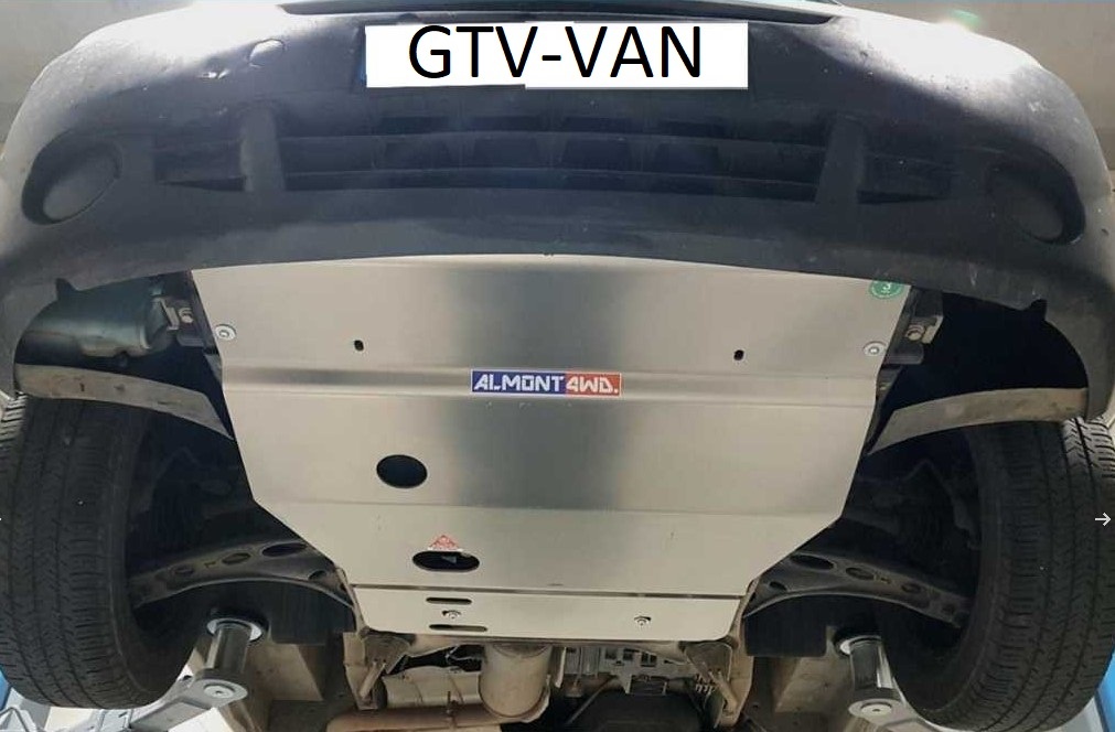 6 mm Aluminium-Schutzplatte Motor und Getriebe für RENAULT TRAFIC II X ...