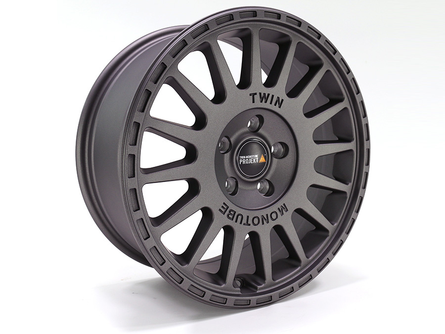 JANTE 18x8 ALU TWIN-MONOTUBE-PROJEKT-AT2 GRANIT, 18x8 JH2 ET45 5x120 POUR VW T5, T6, T6.1 ET ...