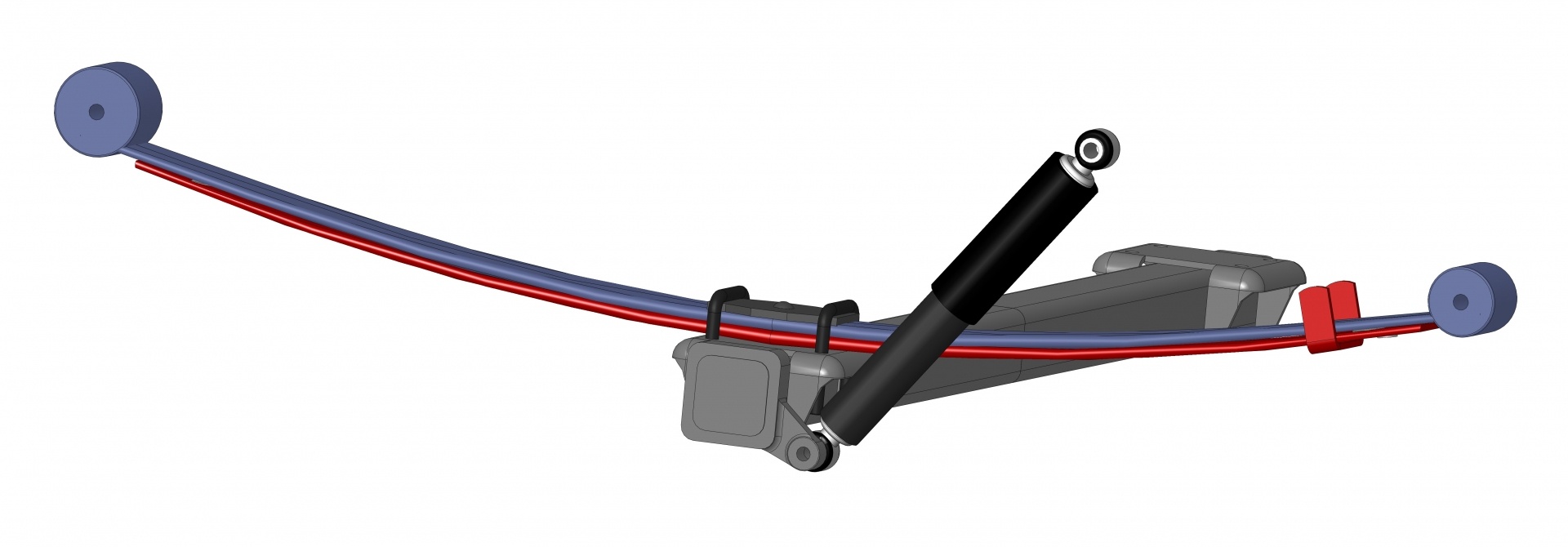 KIT OF REINFORCING LEAFSPRINGS + REINFORCED OIL DAMPERS /BODY LIFT KIT ...