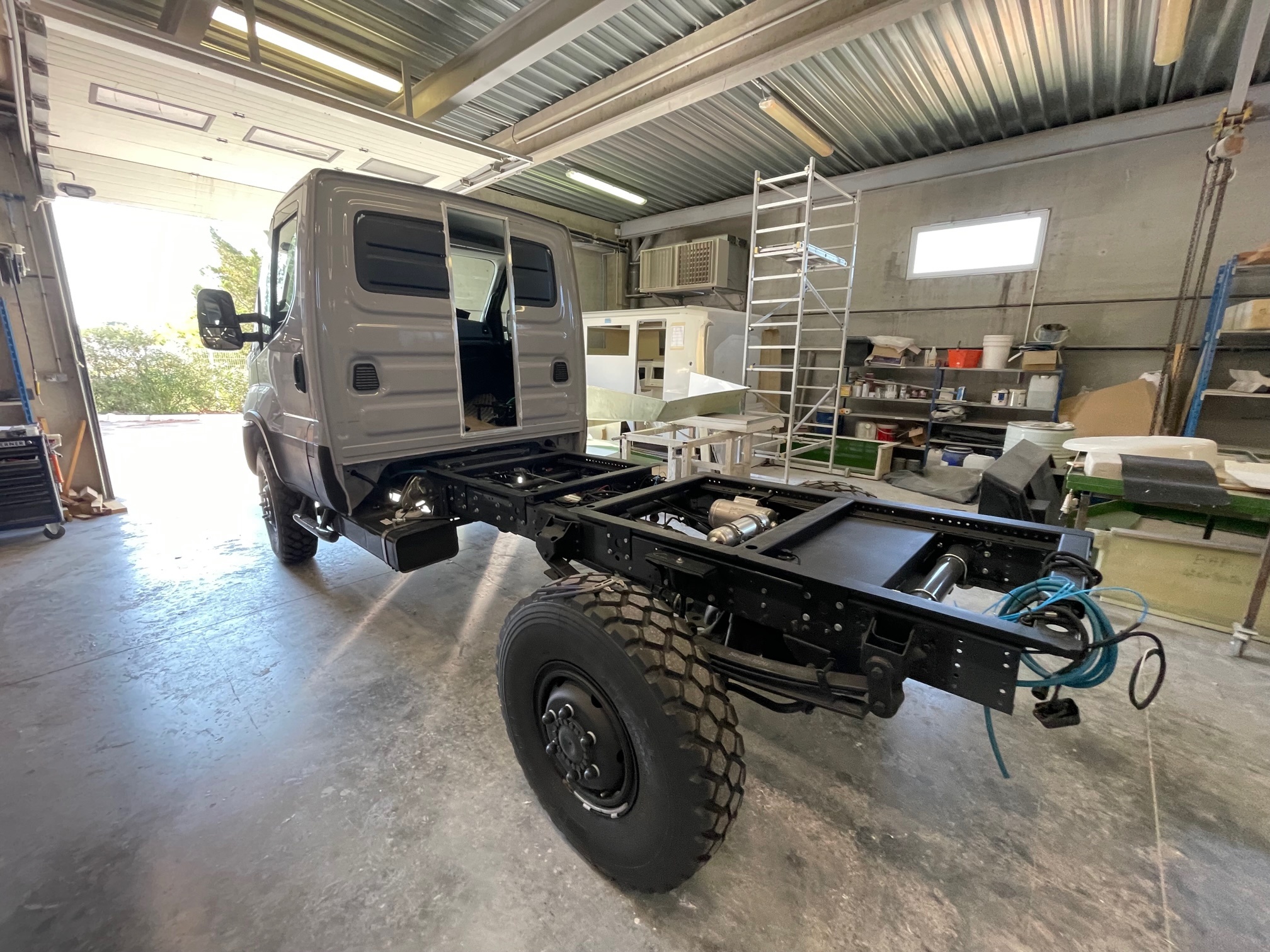 Additional fuel tank 100 L for IVECO DAILY 10/2019+ (complete kit ...