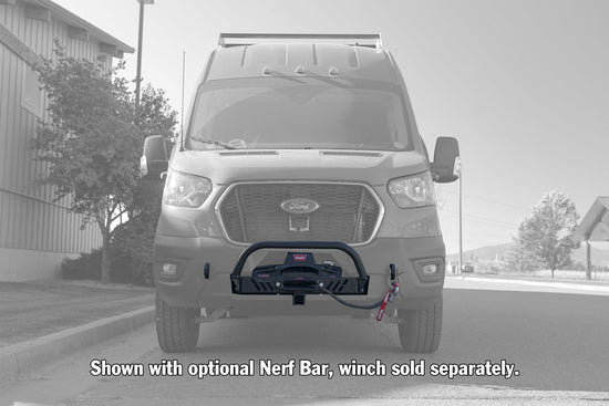 VAN COMPASS™ FORD TRANSIT 2014+ FRONT WINCH MOUNT WITH RECEIVER HITCH ...