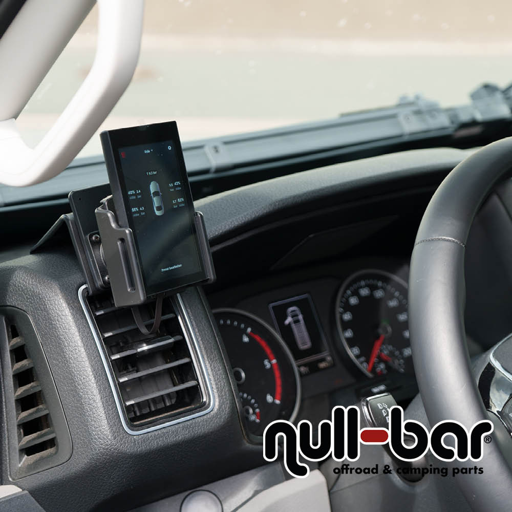 Vehicle-specific mounting bracket for the control unit in the VW ...