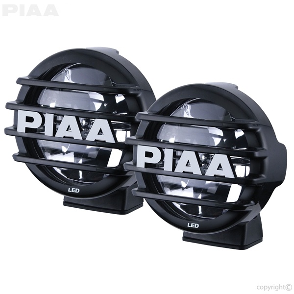 PIAA LP570 LED Driving Light Kit – 7" – Set of 2 (with Stone Guard Cov ...