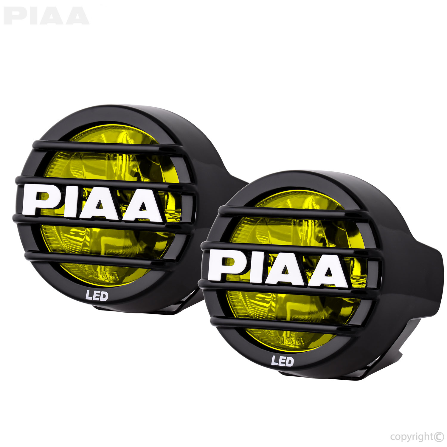PIAA LP530 LED Ion Yellow Fog Light Kit – Wide Spread Beam – Set of 2 - GTV-VAN