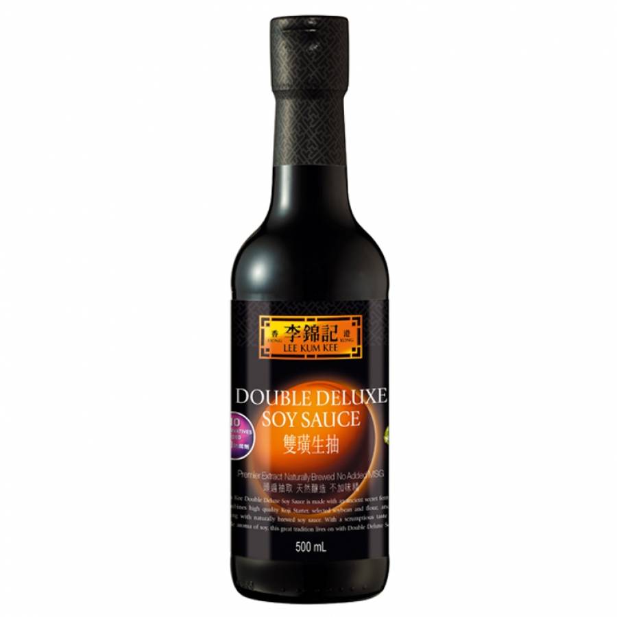 Lee Kum Kee Doppel Deluxe Sojasauce, 500ml