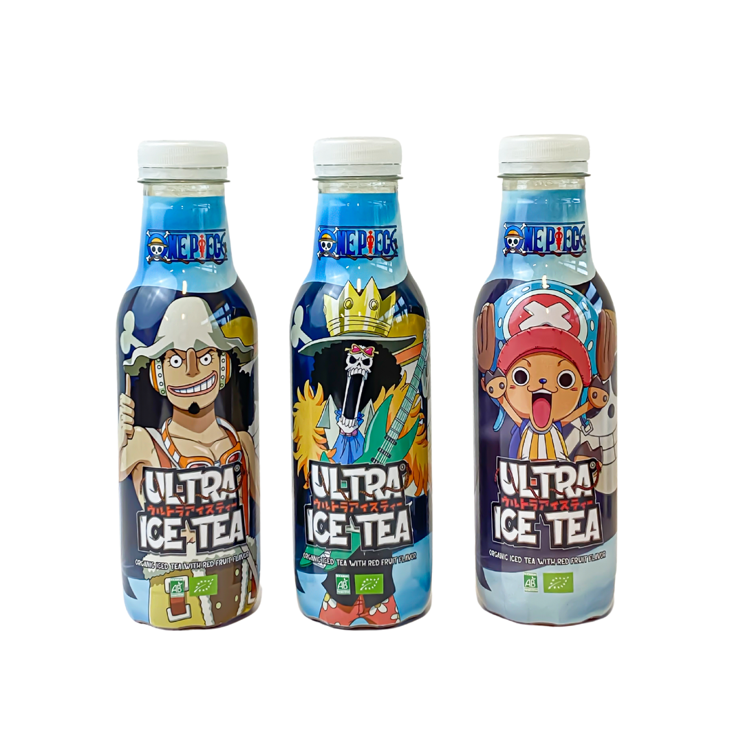 One Piece Ultra Ice Tea Red Fruit, 500ml - Tjin's Toko