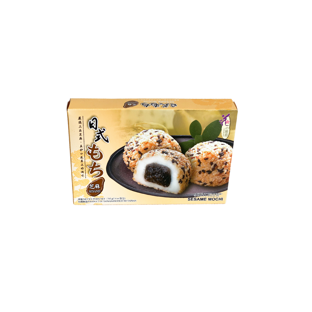 LL Taiwanese Sesame Mochi, 210g - Tjin's Toko