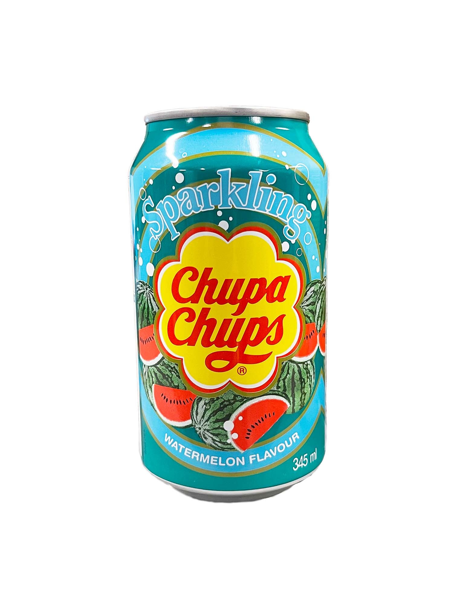 Chupa Chups Sparkling Watermelon Flavour, 345ml - Tjin's Toko