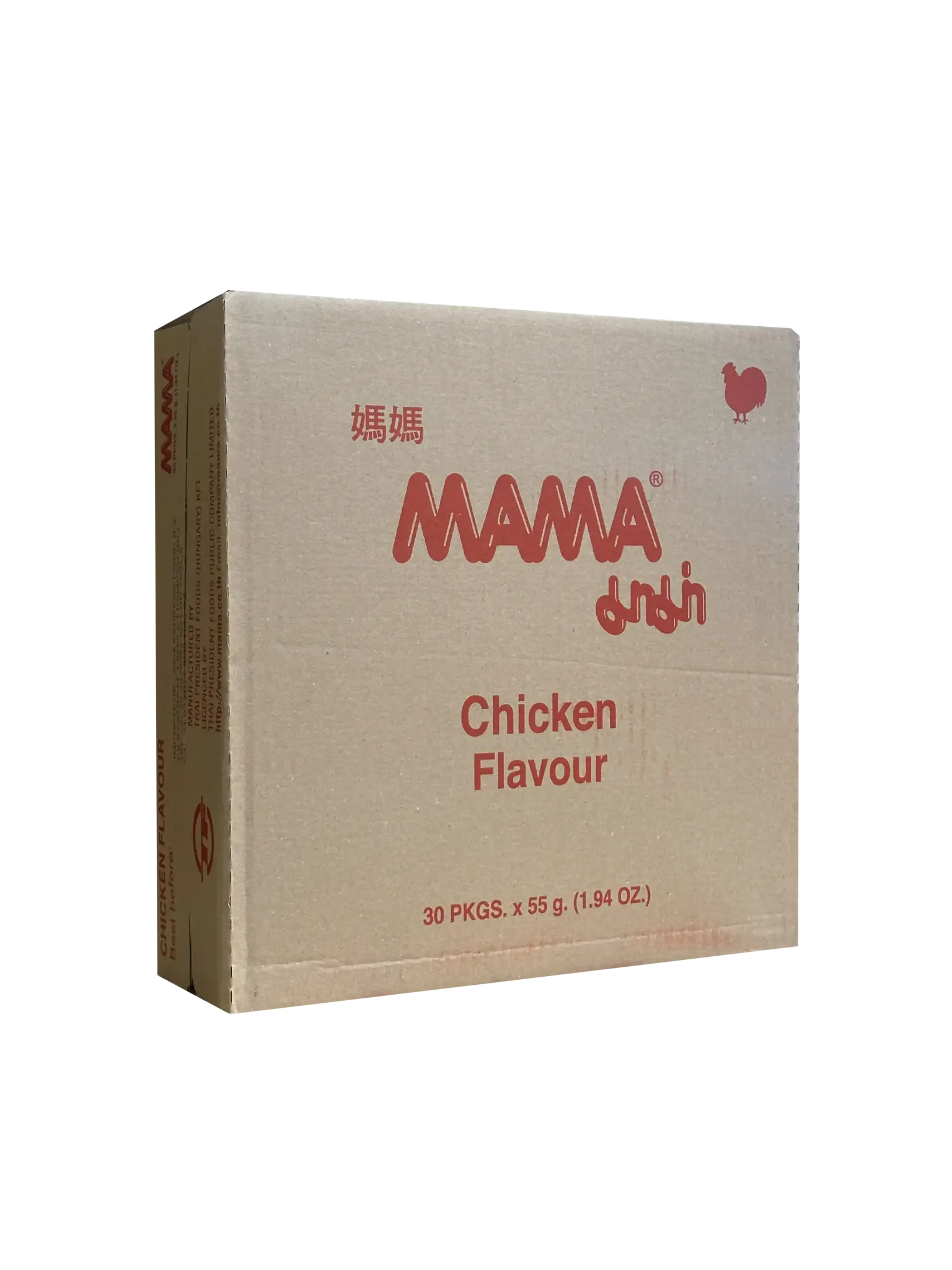 MAMA Instant Noodles Chicken BOX, 30x55g - Tjin's Toko