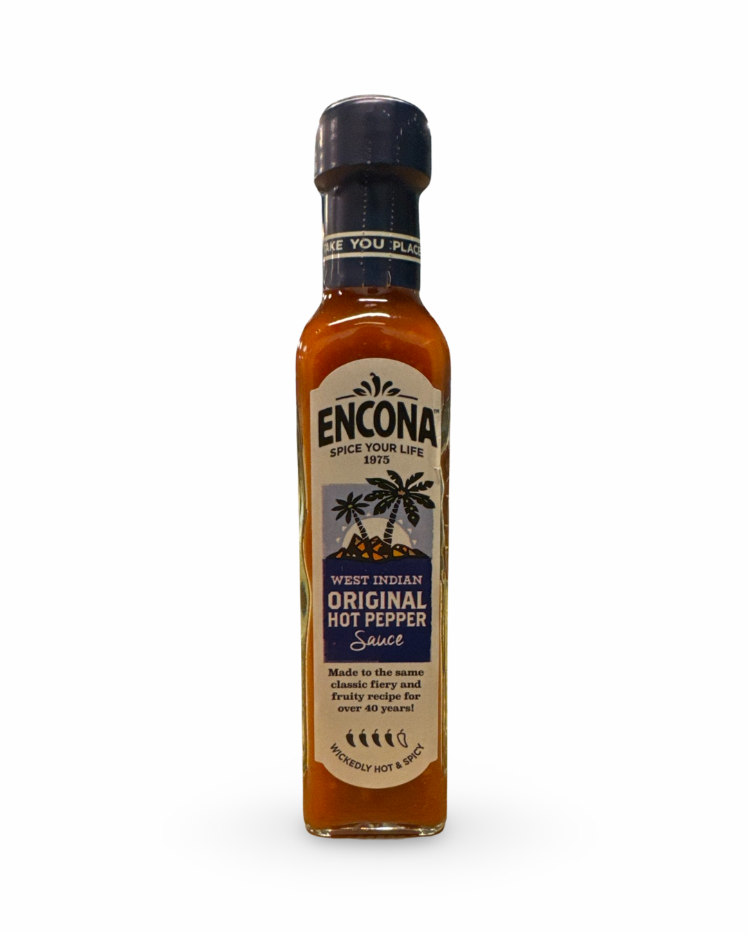 Encona Original Hot Pepper Sauce, 142ml - Tjin's Toko