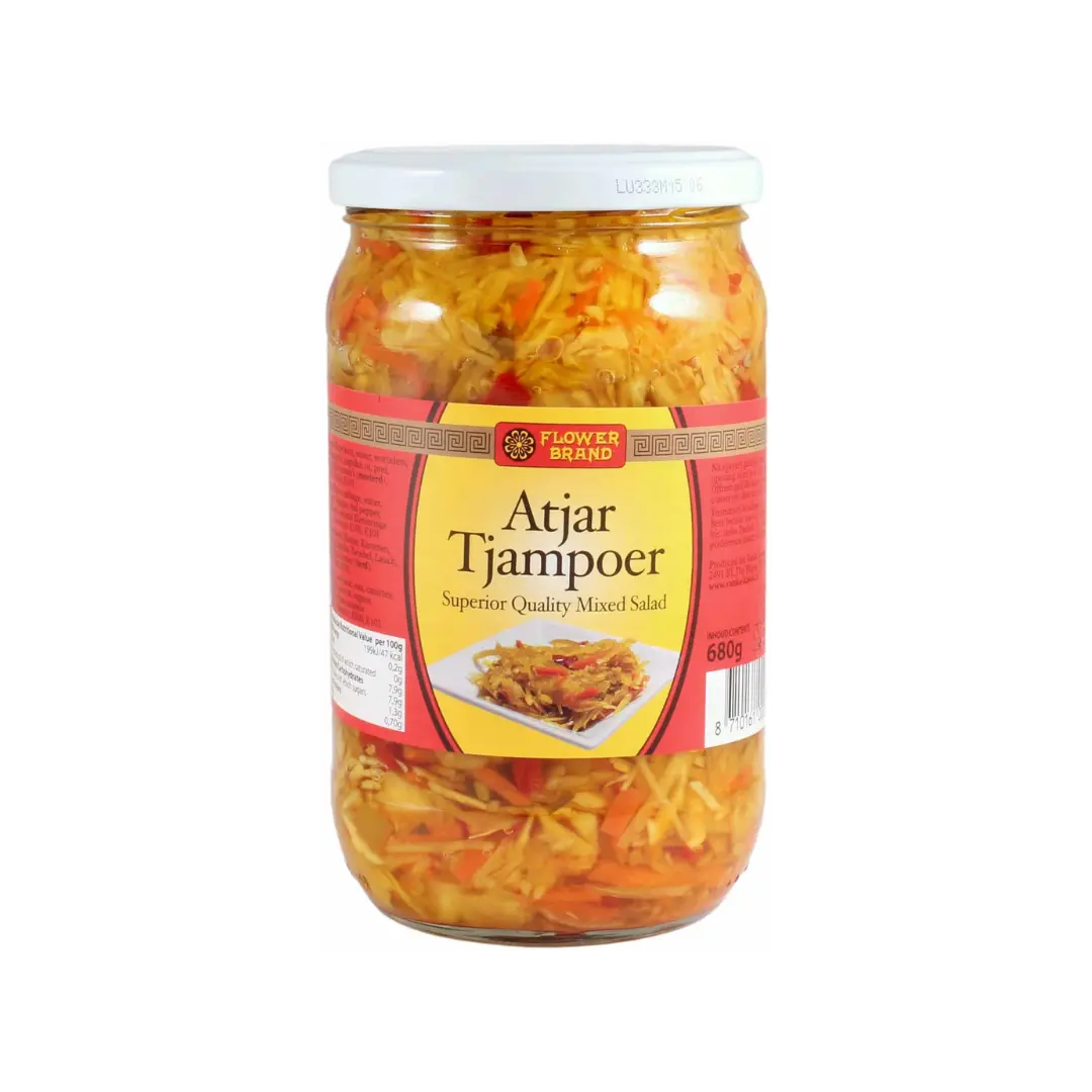 Flower Brand Atjar Tjampoer, 680g - Tjin's Toko