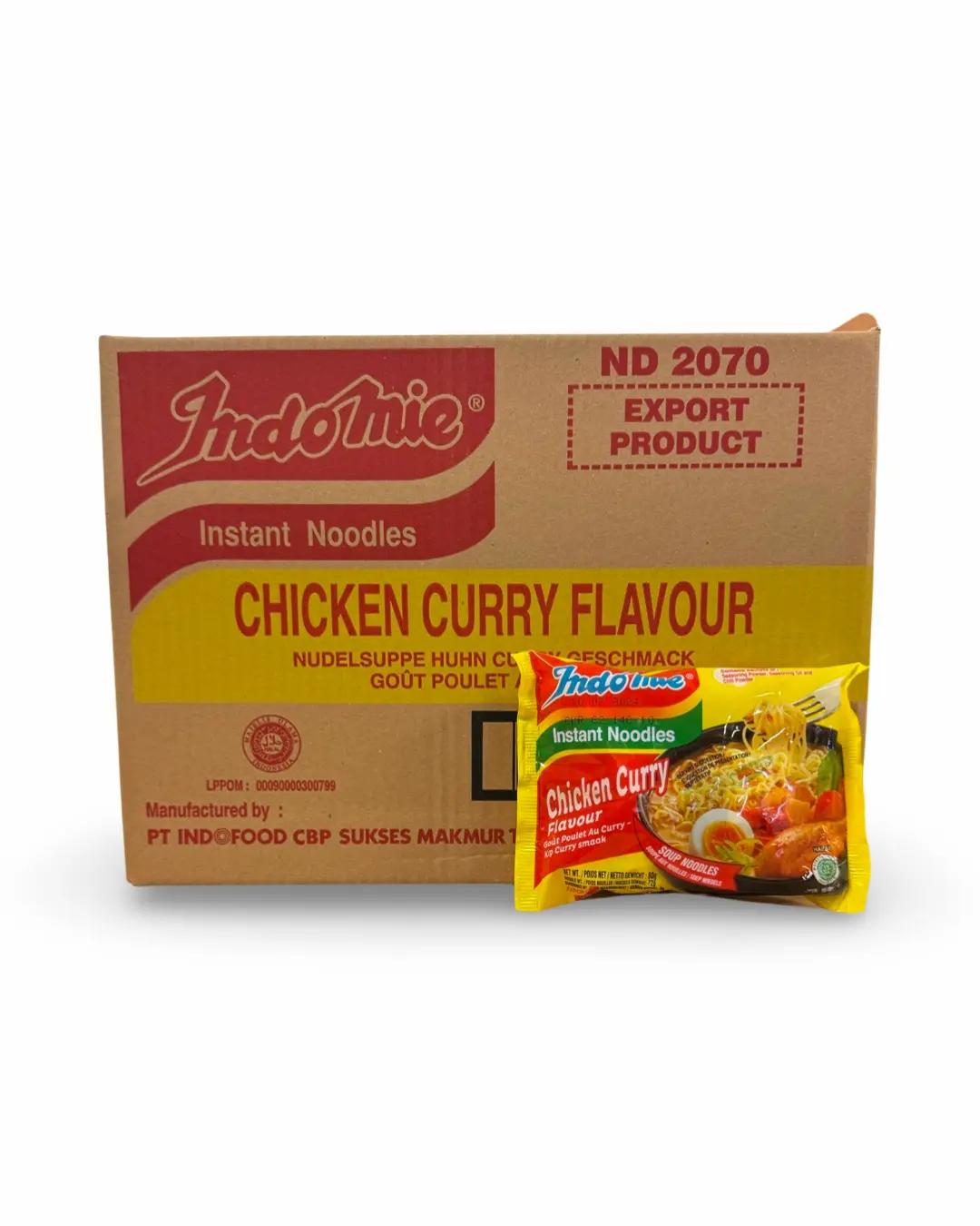 Indomie Instant Noodles Chicken Curry Box 40x80g Tjins Toko