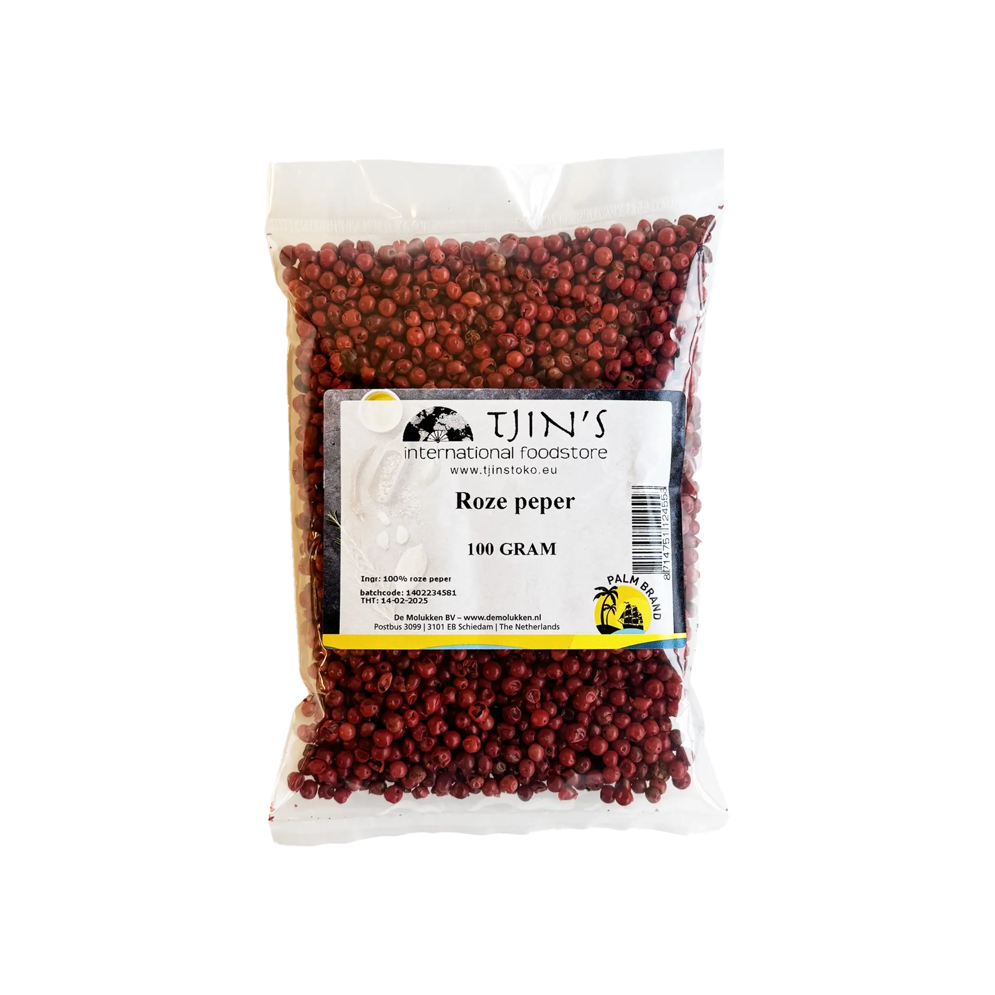 Pink Pepper, 100g - Tjin's Toko