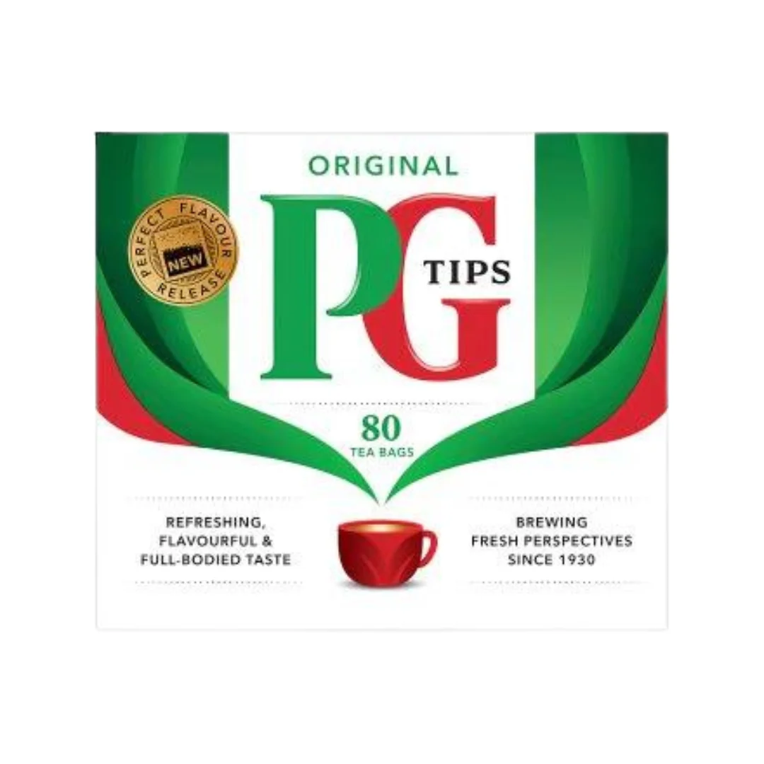 PG Tips Tea, 80 pieces - Tjin's Toko