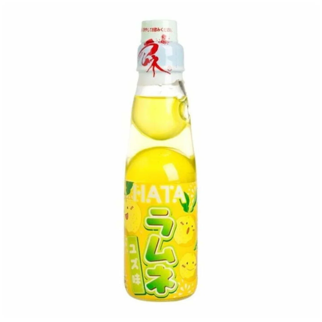 Hata Ramune Drink Yuzu, 200ml - Tjin's Toko