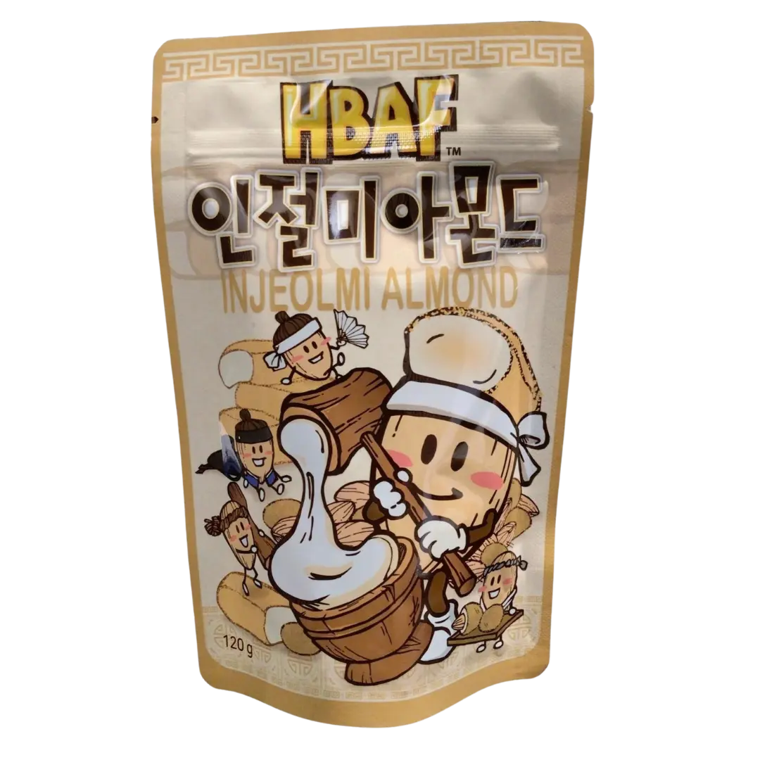 HBAF Injeolmi Almond, 120g - Tjin's Toko