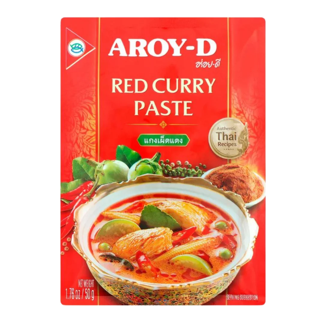 Aroy-D Red Curry Paste, 50g - Tjin's Toko