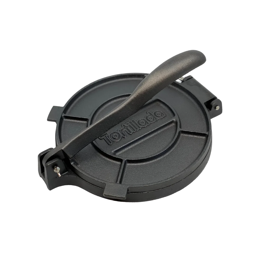 Tortillada Cast Iron Tortilla Press Black, 25cm - Tjin's Toko