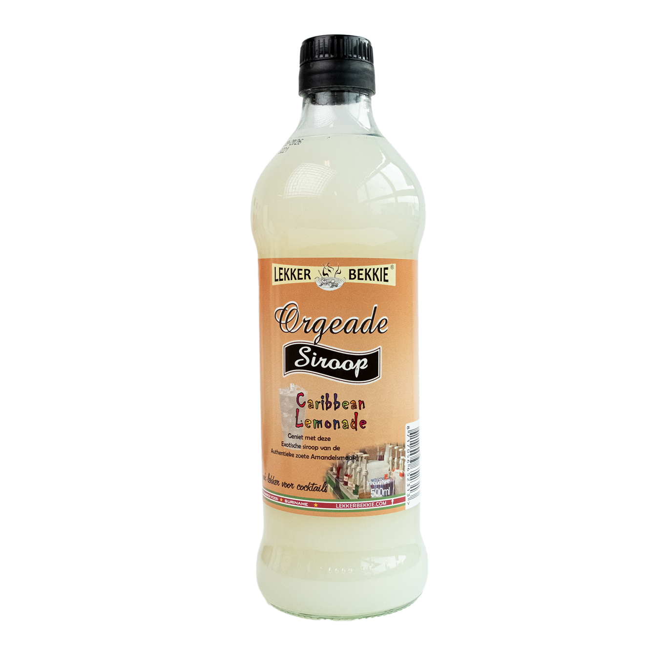 Lekker Bekkie Orgeade Sirup, 500ml