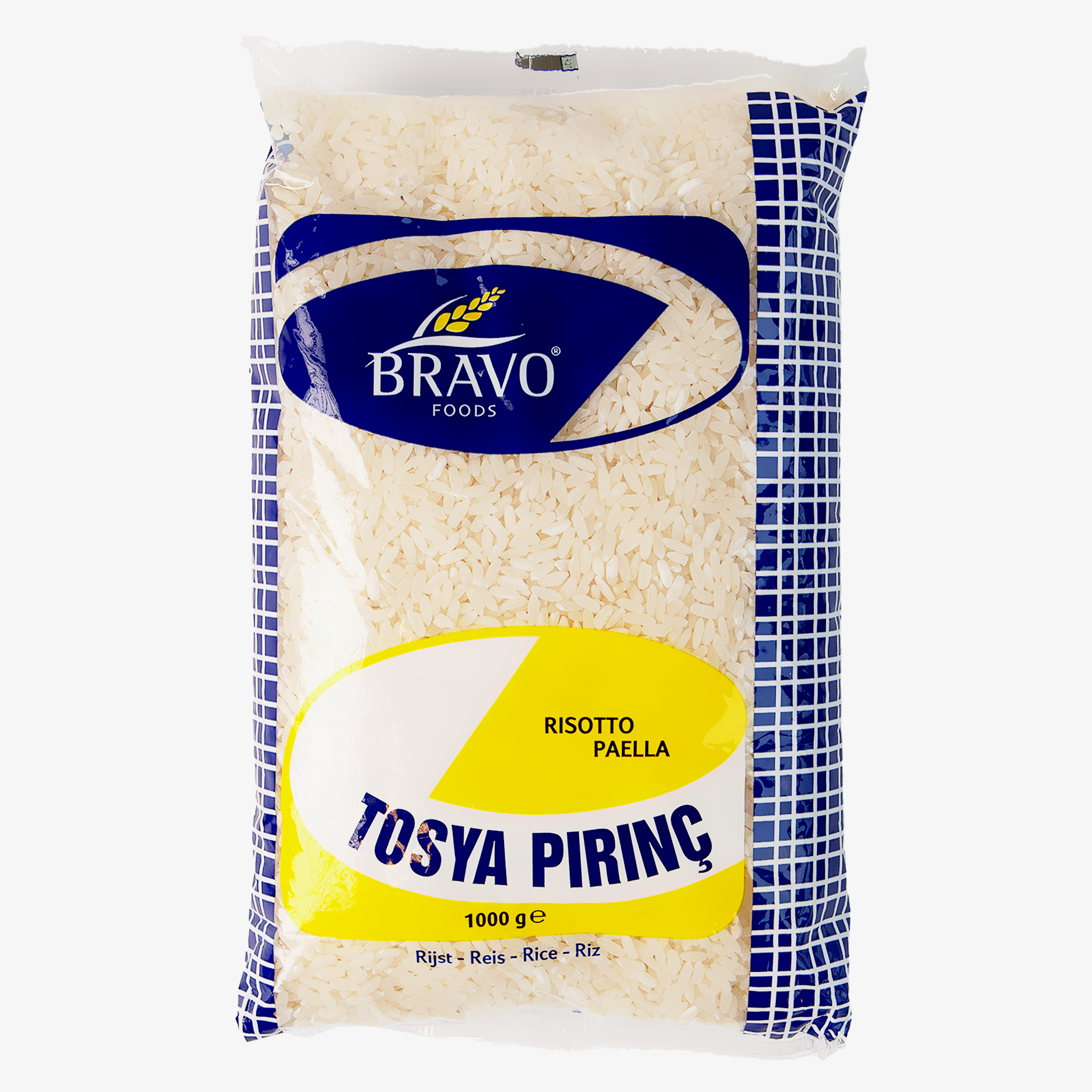 Bravo Tosya Pirinc Risotto, 1kg - Tjin's Toko
