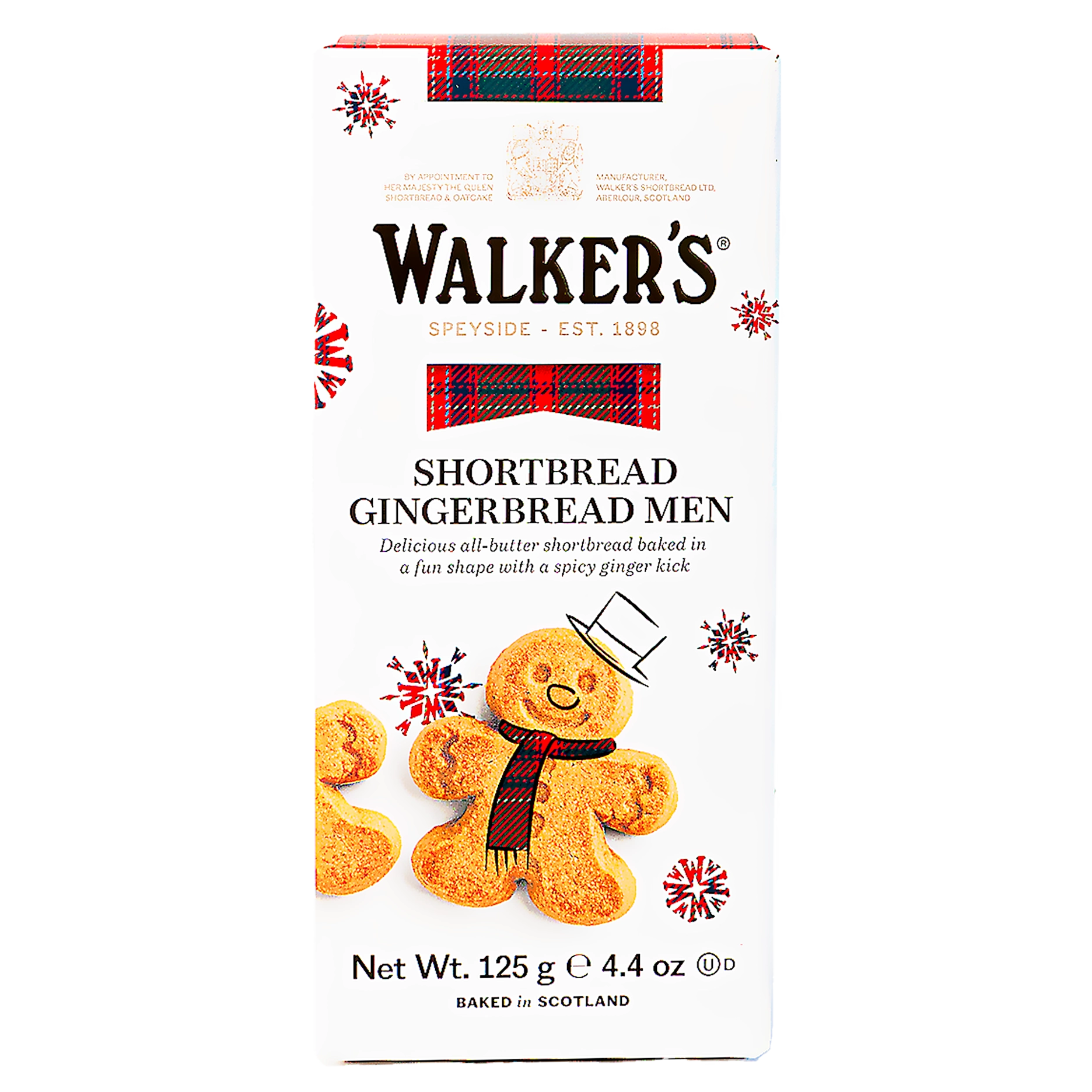 Walker's Shortbread Gingerbread Men, 125g - Tjin's Toko