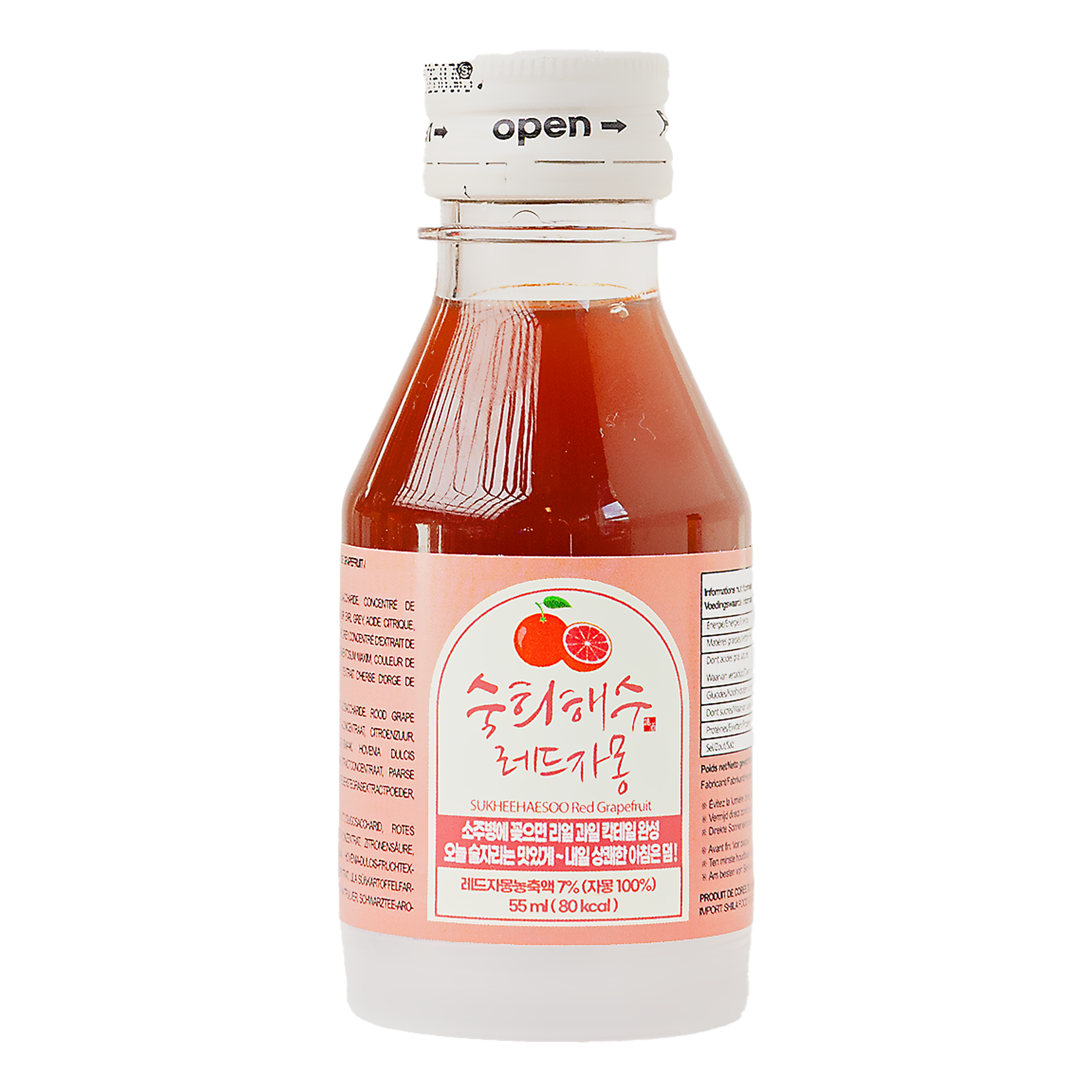 Sukhee Red Grapefruit Hangover Relief Drink, 55ml - Tjin's Toko