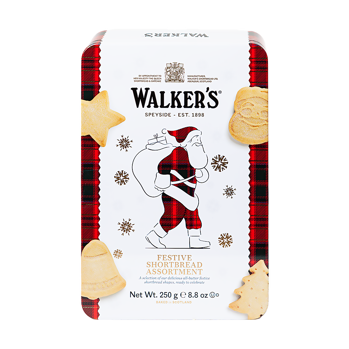 Walker's Festive Shortbread Assortment, 250g - Tjin's Toko