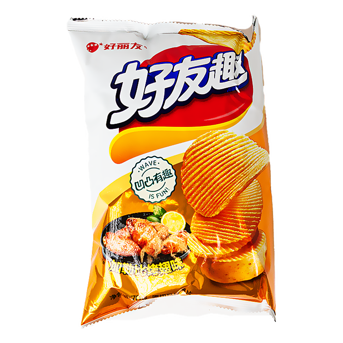 Orion Chips Roasted Wing Flavour, 70g - Tjin's Toko